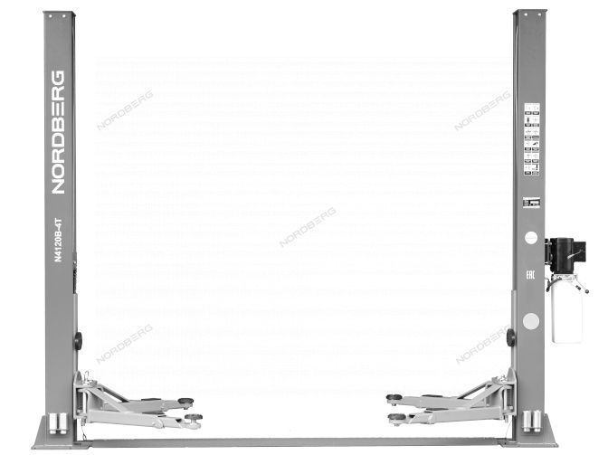 Двухстоечные подъемники с нижней синхронизацией